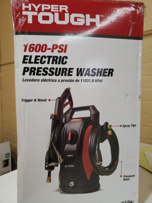 Hyper Tough Electric Pressure Washer 1600PSI ABW-VCL-1600A (M24) | eBay