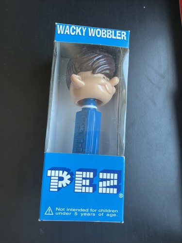VINTAGE 1999 PEZ BOY WACKY WOBBLER BOBBLE HEAD IN ORIGINAL BOX | eBay