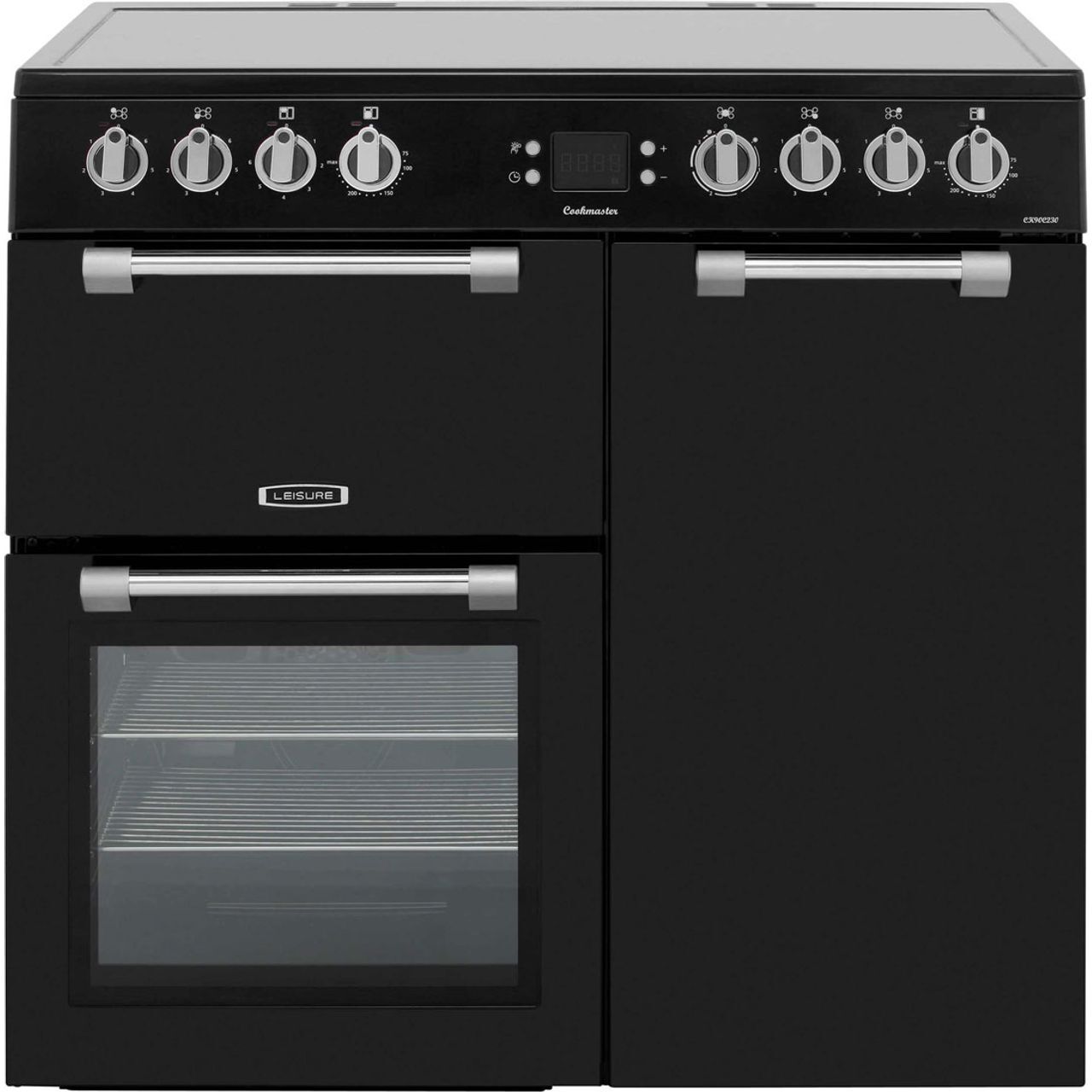 Leisure CK90C230K Cookmaster 90cm Electric Range Cooker 5 Burners A/A ...