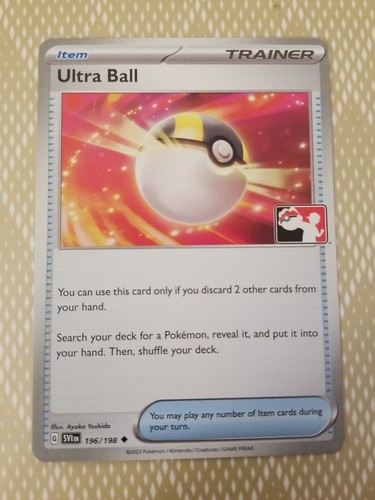 Ultra Ball Pokemon Prize Pack Series 3 Promo Stamped Pokemon Card NM/LP ...