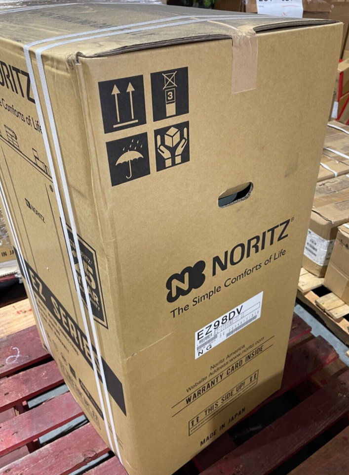 Brand New Noritz EZ98DVNG EZ Series Whole Home Tankless Water Heater, 9 ...