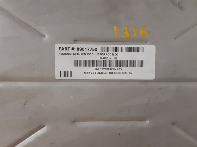 Engine Computer Chevrolet Tahoe 2003 2004 2005 2006 89017750 PCM ECM ...