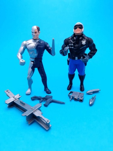 TERMINATOR 2 ☆ BLASTER EXPLODING T-1000 Action Figure ☆ Vintage 90s ...