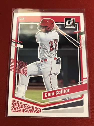 2023 Panini Donruss Prospect Cam Collier #127 Cincinnati Reds | eBay