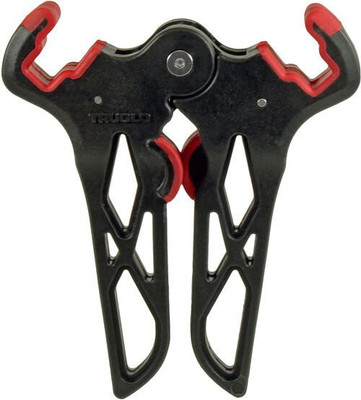 Truglo Bow Jack Mini Wide Bow Stand 5.8 Inch Composite/Rubber Black/Red ...