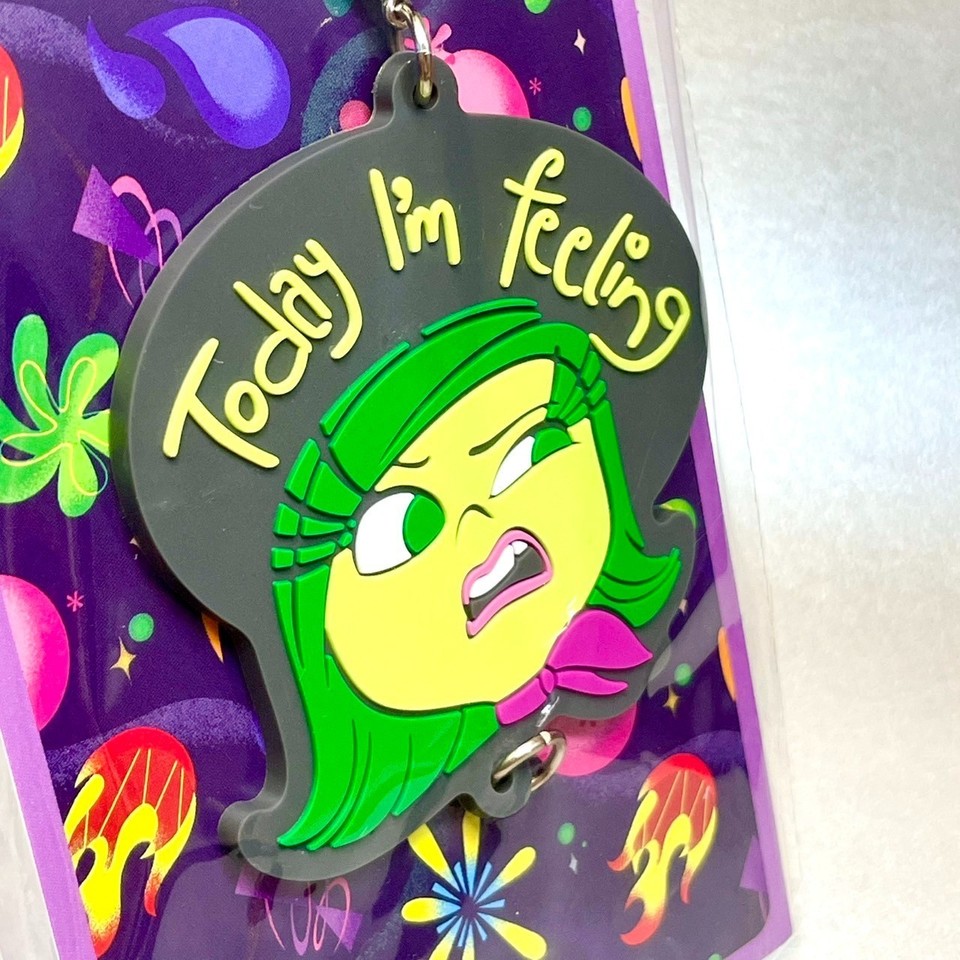 Disgust Rubber Charm Inside Out Inside Head Disney Pixar Happy Kuji J ...