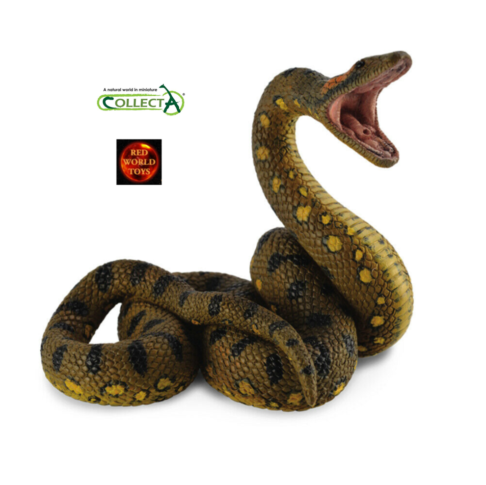 Green Anaconda Snake Toy Model Figure by CollectA 88688 New | eBay