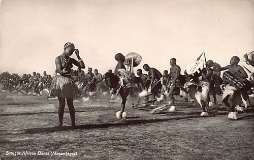 Mozambique - Batuque, African dance - REAL PHOTO - Publ. M. S. & C. 15 ...