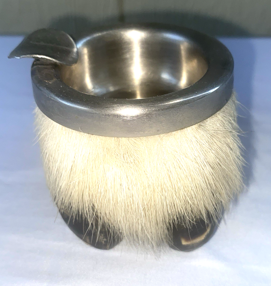 Vintage Antique Taxidermy Goat Hoof Ashtray | eBay