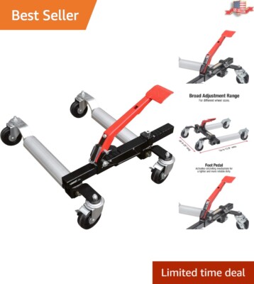 Portable Aluminum Wheel Dolly with Smooth Multi-Directional Movement | eBay