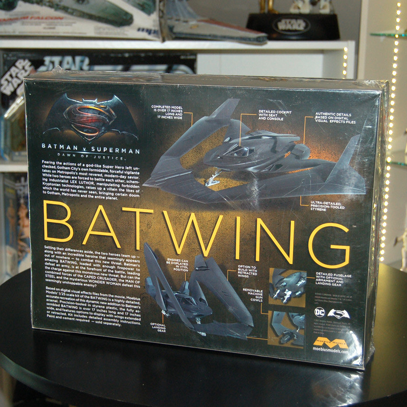 BATMAN VS SUPERMAN : BATWING - Moebius - 1:25 - 43 cm de long. | eBay