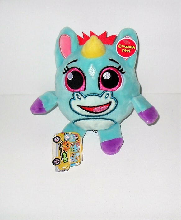 CRUNCHIMALS CRINKLE CRACKLE CRUNNH PLUSH 6" INCH SINGLE UMEBO NEW WITH ...