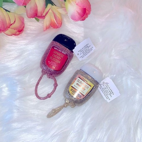 Bath & Body Works PocketBac Hand Anti Bacterial Gel & Glitter Holder | eBay