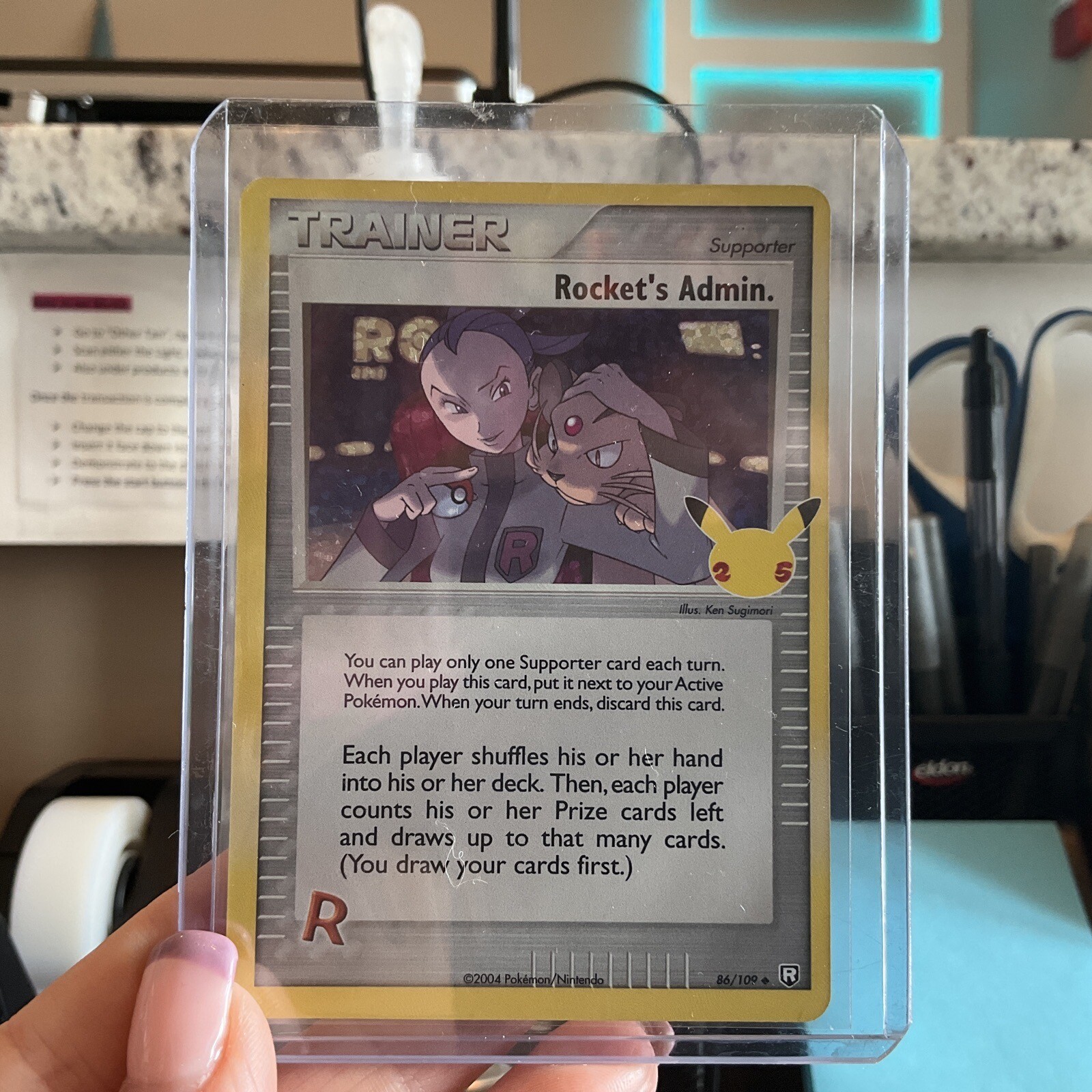 Pokémon TCG Rocket's Admin Celebrations: Classic Collection 86/109 Holo ...