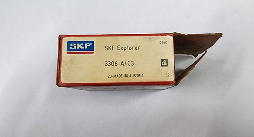3306 A C3 Double Row Ball Bearing NEW SKF EXPLORER AUSTRIA BOX PACK ...