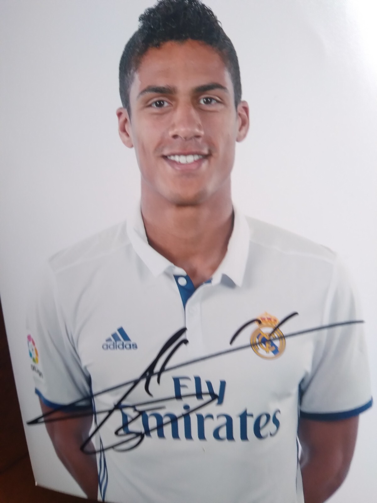 Raphael Varane hand signed photo - 100% original - Real Madrid | eBay
