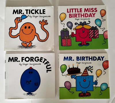 Mr Men by Roger Hargreaves (4 book bundle) | eBay