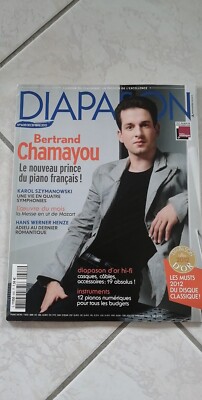 revue-DIAPASON MAGAZINE-Chamayou Mozart-n°608-12/2012-frais port ...