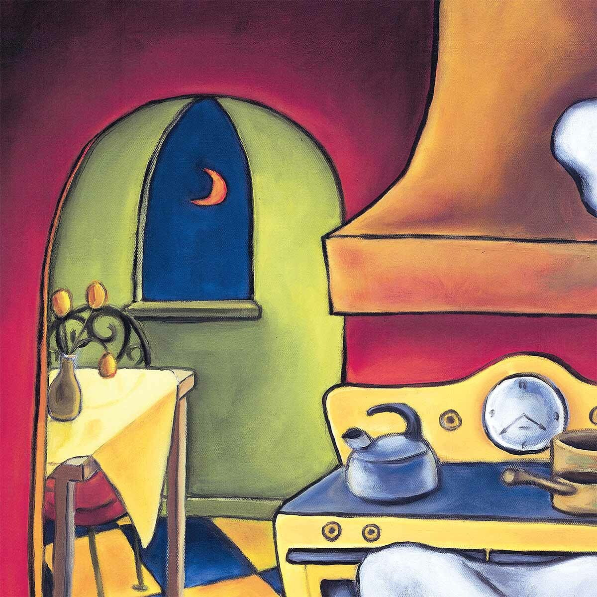 30W"x30H" MARCELLO by WILL RAFUSE - IRON CHEF U GOTTA EAT HERE CHOICES ...