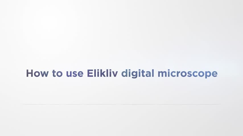 Elikliv Digital Microscope Soldering USB Coin Magnifier 1000X 4.3'' for ...