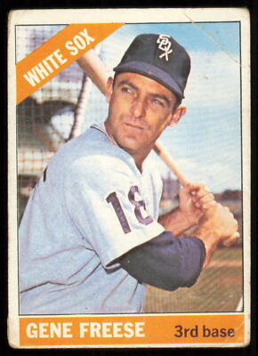 1966 Topps #319 Gene Freese Chicago White Sox | eBay
