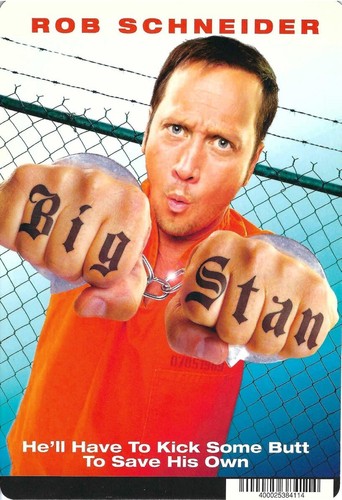BIG STAN - ROB SCHNEIDER - BLOCKBUSTER MINI POSTER BACKER CARD (NOT A ...