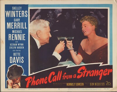 Phone Call From a Stranger (1952) 11x14 lobby card #4 | eBay