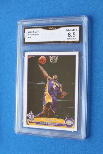 2003 TOPPS BASKETBALL CARD KOBE BRYANT #36 GMA 8.5 | eBay