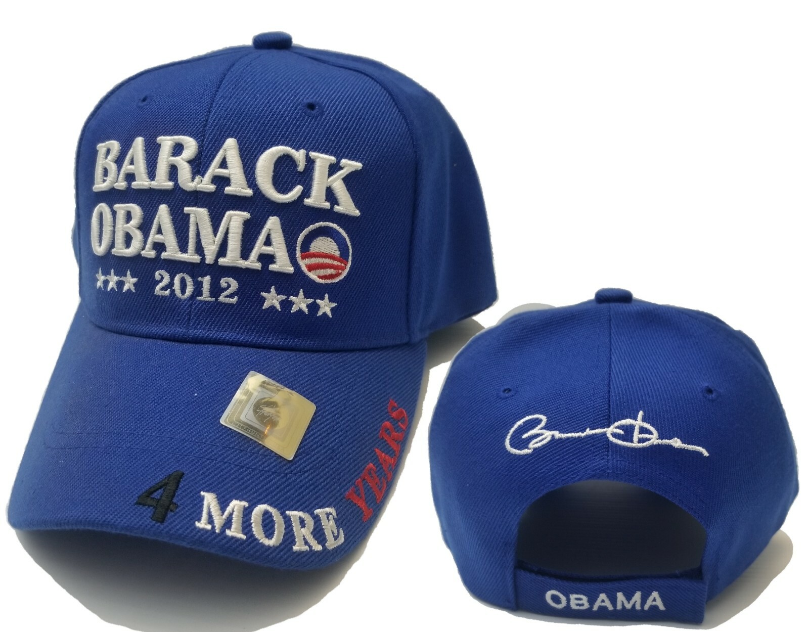 Barack Obama Adjustable 44th President Baseball Hat Cap Book Souvenir ...
