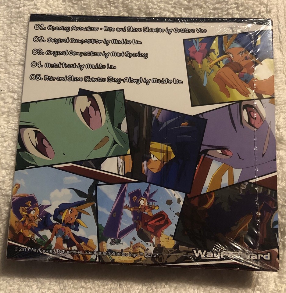 Shantae 5 Opening Animation Project Soundtrack CD PAX 2019 Limited Run ...