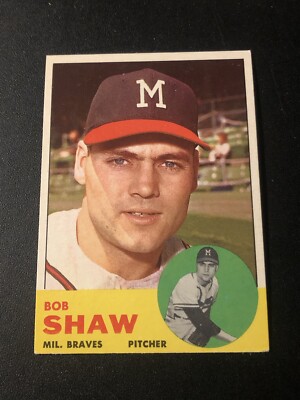 1963 Topps Bob Shaw #255 NM | eBay