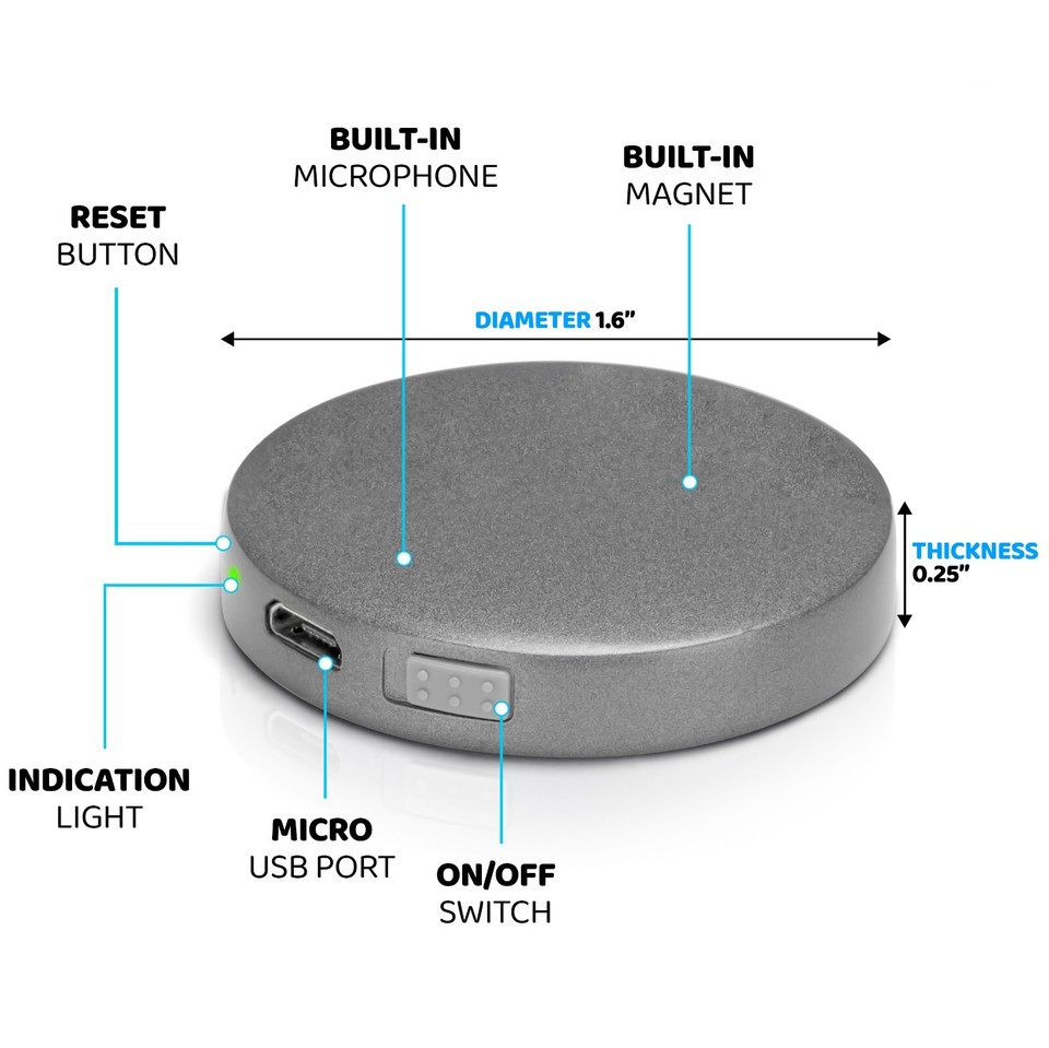 Spy Recorder Device | Secret Voice Recorder Device | Magnetic Mini ...