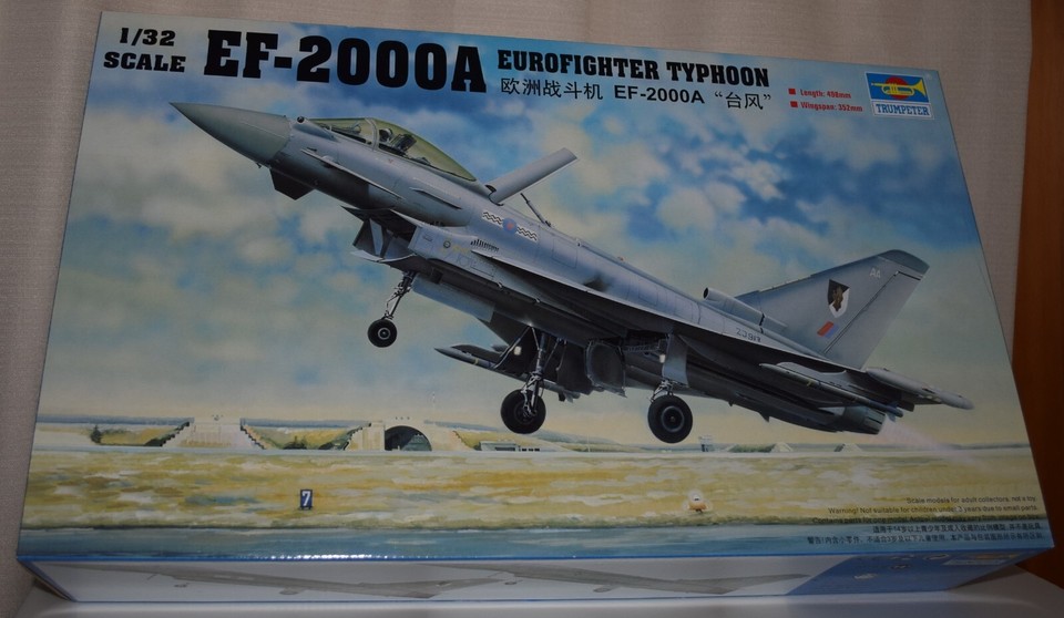 TRUMPETER EF-2000A TYPHOON 02278 ⭐PARTS⭐ SPRUE K-EUROJET EJ200 ENGINE 1 ...