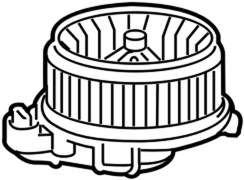 87103-60400 Toyota Motor sub-assy, blower w/fan 8710360400, New Genuine ...