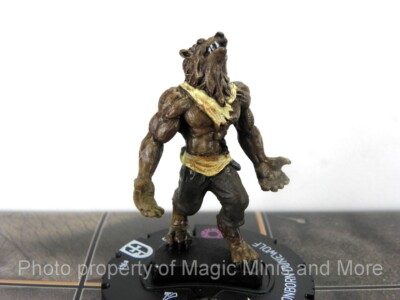 MAGE KNIGHT Resurrection ~ MOONBORN DUNEWOLF #001 HeroClix werewolf ...