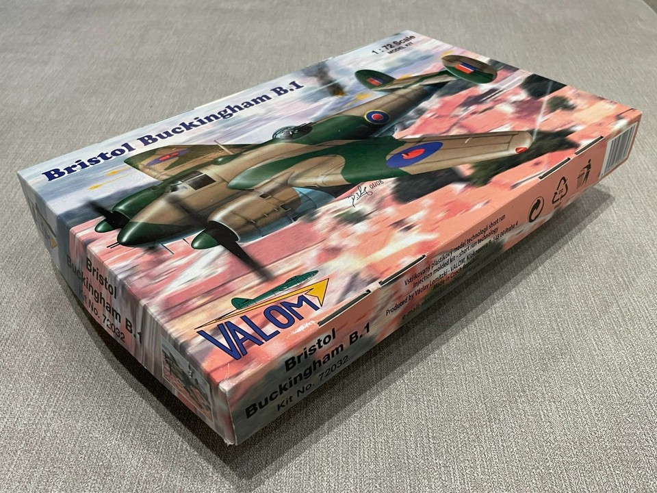 Valom Plastic model kit 72032 1:72nd scale Bristol Buckingham B.1 | eBay UK