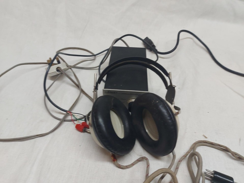 STAX SR3 electrostatic headphones with SRD6 energiser | eBay UK