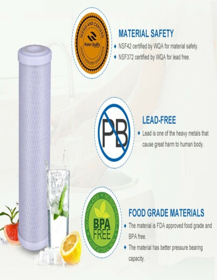 Reverse Osmosis Water Filter Kit for iSpring RCC7, RCC1UP, RCC7U ...