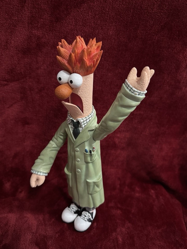 The Muppet Show Beaker Lab Palisades 13 Inch Mega Puppet Action Figure ...