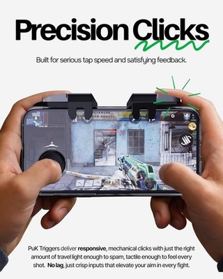 Mobile Gaming Triggers - Clip-On, Zero Delay, Phone Triggers for Gaming ...