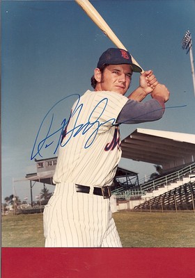 RON HODGES Auto/Signed Baseball Photo NEW YORK METS | eBay