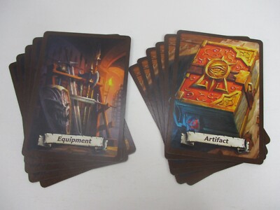 HEROQUEST Spirit Queen's Torment ARTIFACT & EQUIPMENT CARDS Avalon Hill ...