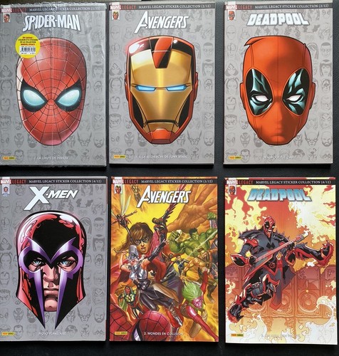 Lot 12 Marvel Legacy + album collector Panini avec Set Complet - TBE++ ...
