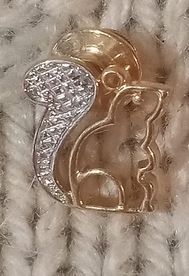 Squirrel PIN Vintage Avon Brooch Lapel Tie Tack Gold Toned | eBay