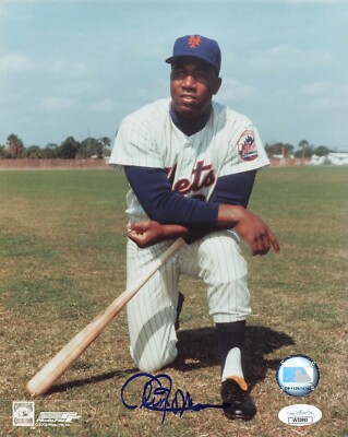 Cleon Jones Signed 8x10 Photo New York Mets (JSA VV33993) | eBay