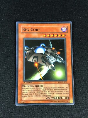 YUGIOH BIG CORE RDS-EN030 1ST SUPER PLAY/EDGEWARE | eBay