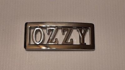 OZZY Custom Personalized Name Belt Buckle -Put your name or word on ...