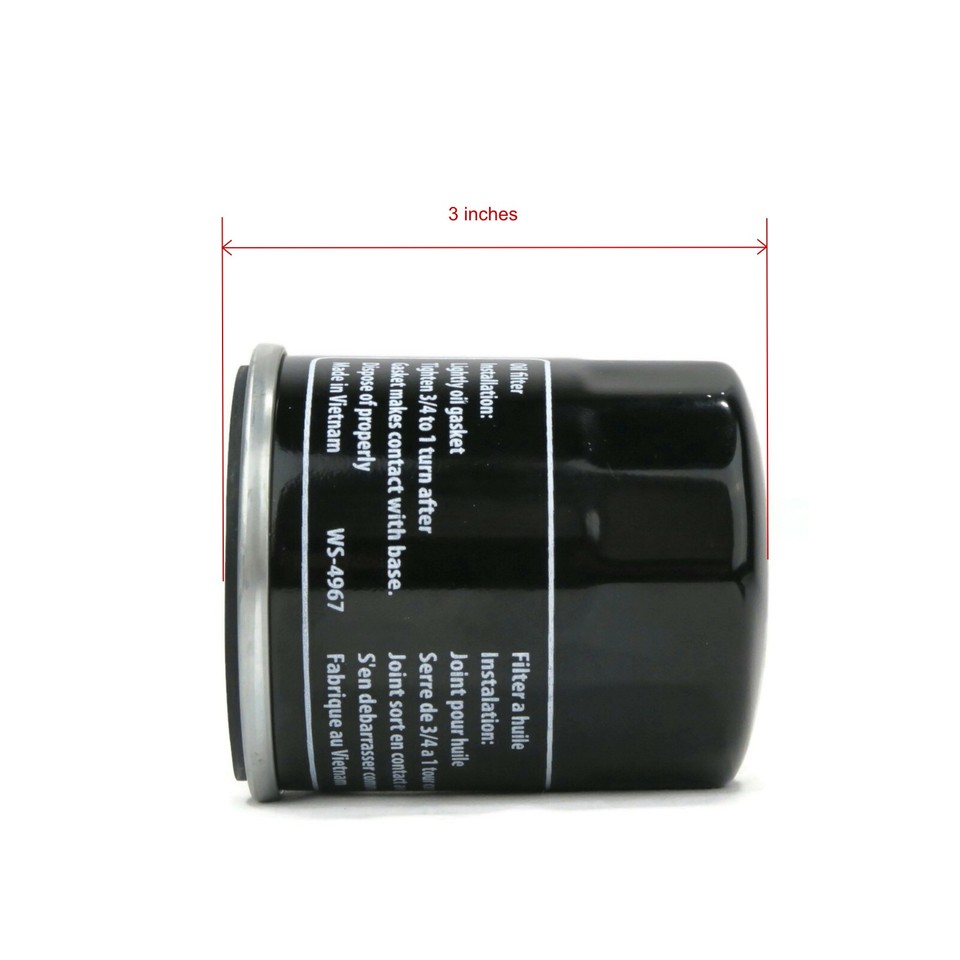 OIL FILTER fits John Deere GT242 GT245 GT262 GT275 GX255 GX325 GX335 ...