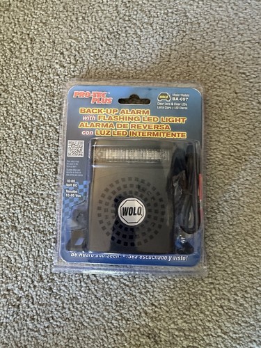 Pro-Tec Plus WOLO BA-697 Back-Up Alarm w/ Flashing LED Light! AO4028623 | eBay