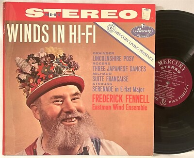 FREDERICK FENNELL / GRAINGER Winds In Hi-Fi MERCURY SR 90173 RFR-1/RFR ...